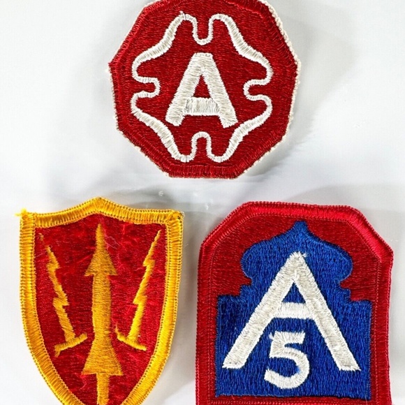 Accessories | Lot Of 4 Vintage Military Patches The Armor School Wwii ...